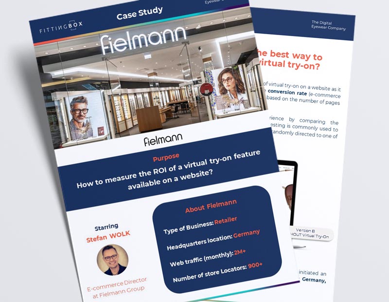 Fielmann measures the ROI of the glasses virtual try-on tool